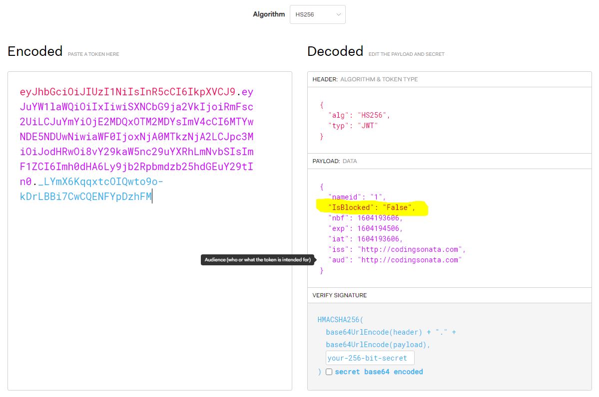 Jwt Io Token Details New Coding Sonata