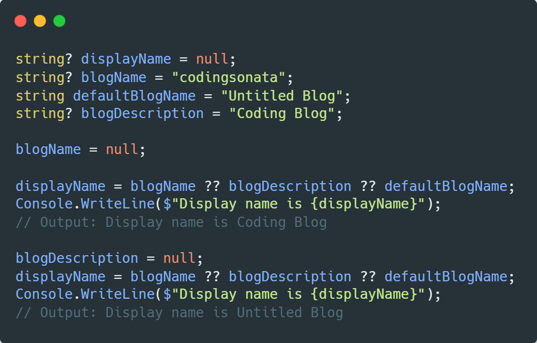 12 Shorthand Operators in C# Every Developer Should Know About - Coding Sonata